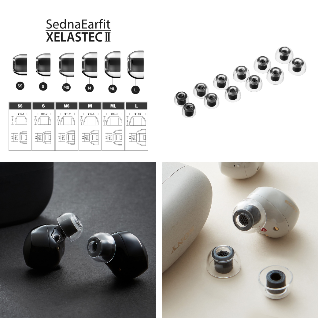 SednaEarfit XELASTEC II｜AZLA｜株式会社アユート PCパーツ・VR・オーディオ等周辺機器 総合代理店